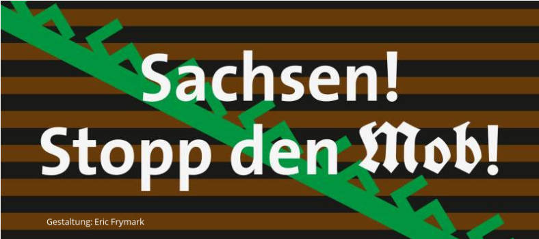 Sachsen! Stopp den Mob! Rede von Dirk Ludigs am 31.8.2018